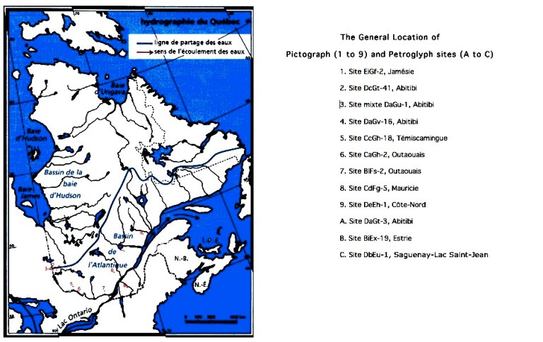 Anishinaabe Pictograph Sites In Quebec | Ramblin' Boy