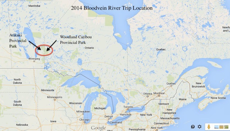 Canoeing The Bloodvein River System – Intro, Maps, Planning and Access ...