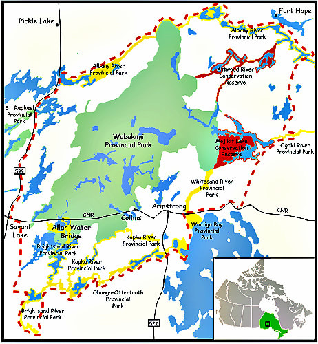 The Savant River From Jutten Lake To East Pashkokogan | Ramblin' Boy
